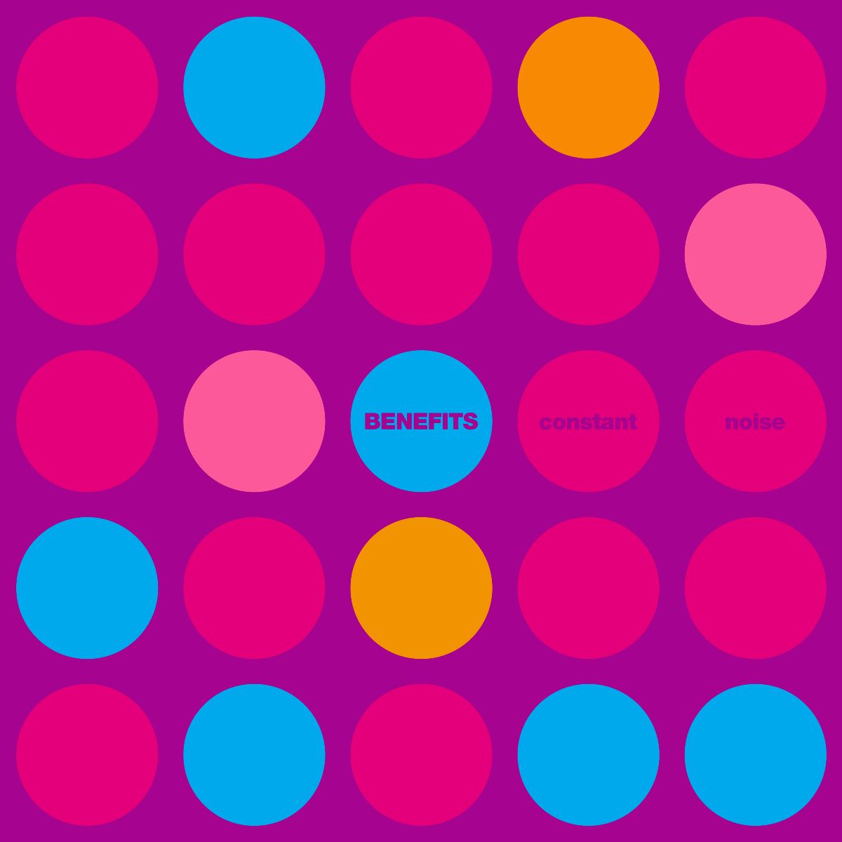 Benefits 'Constant Noise' (Slightly Damaged Sleeve) – Cargo Records UK