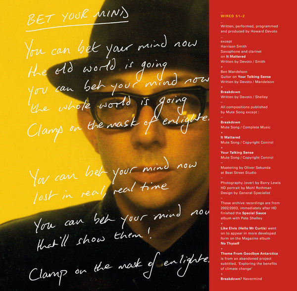 Buzzkunst 'Special Sauce' + Howard Devoto ‘Designoid’