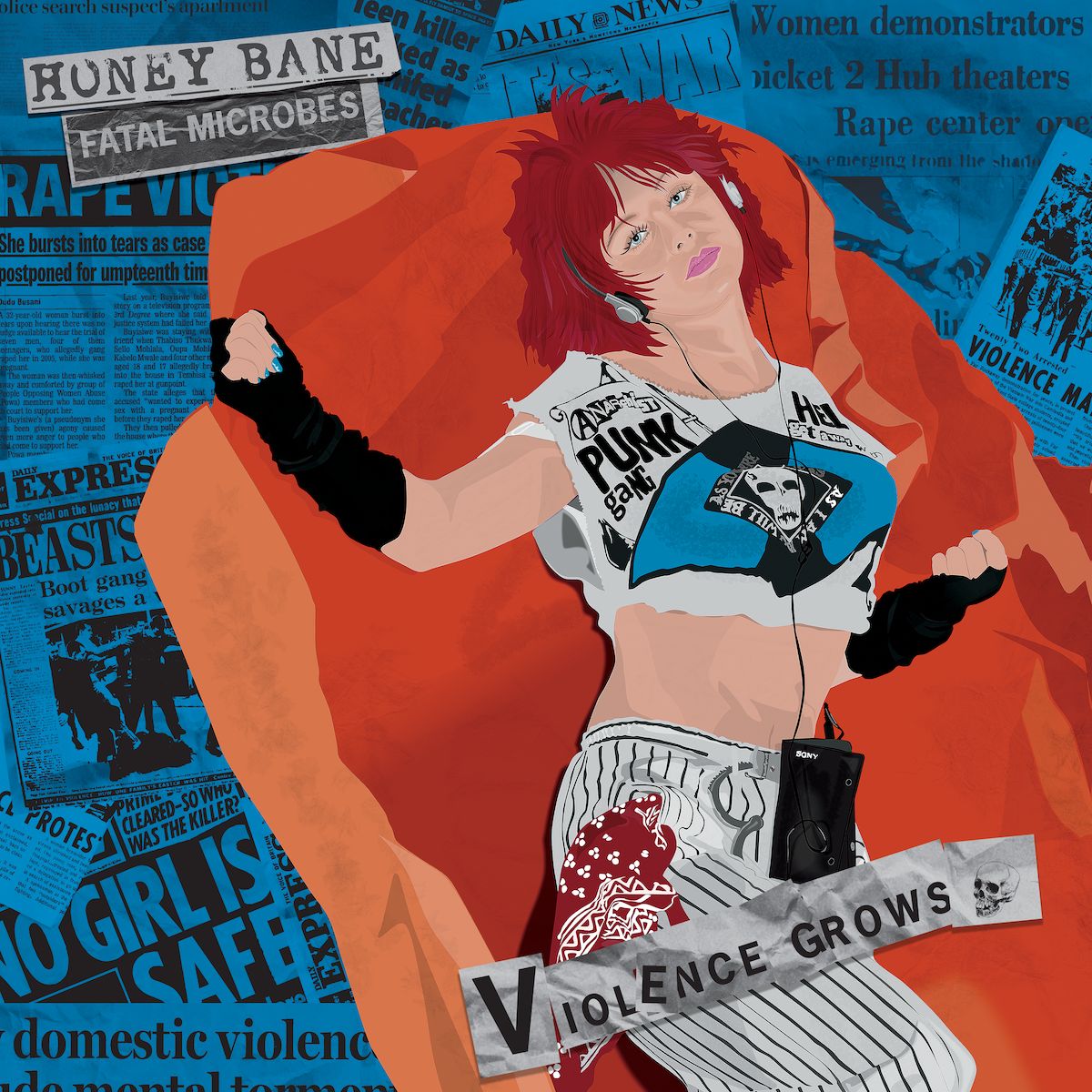 Honey Bane (Fatal Microbes) 'Violence Grows' – Cargo Records UK